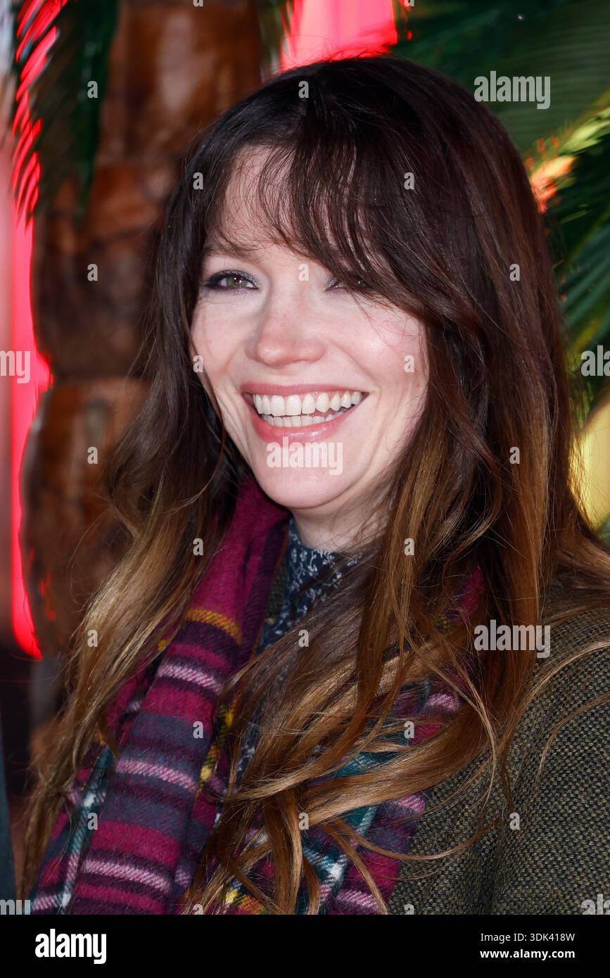Talulah Riley poses for photographers upon arrival at the premiere of ...