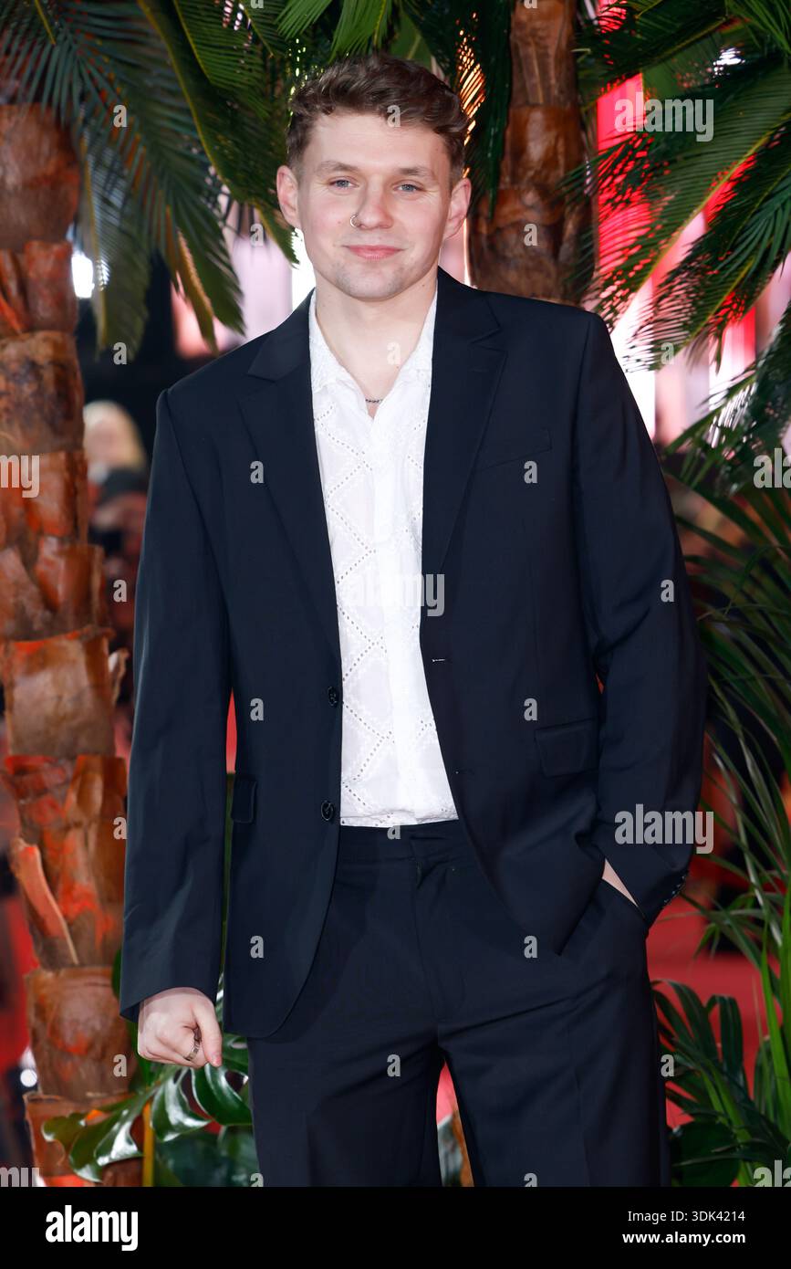 Reece Ward poses for photographers upon arrival at the premiere of the ...