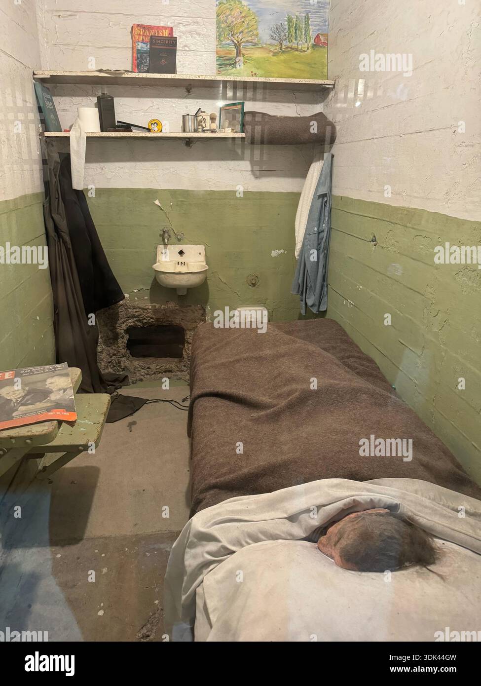 Prison cell in museum smartphone stock photos and images - Alamy