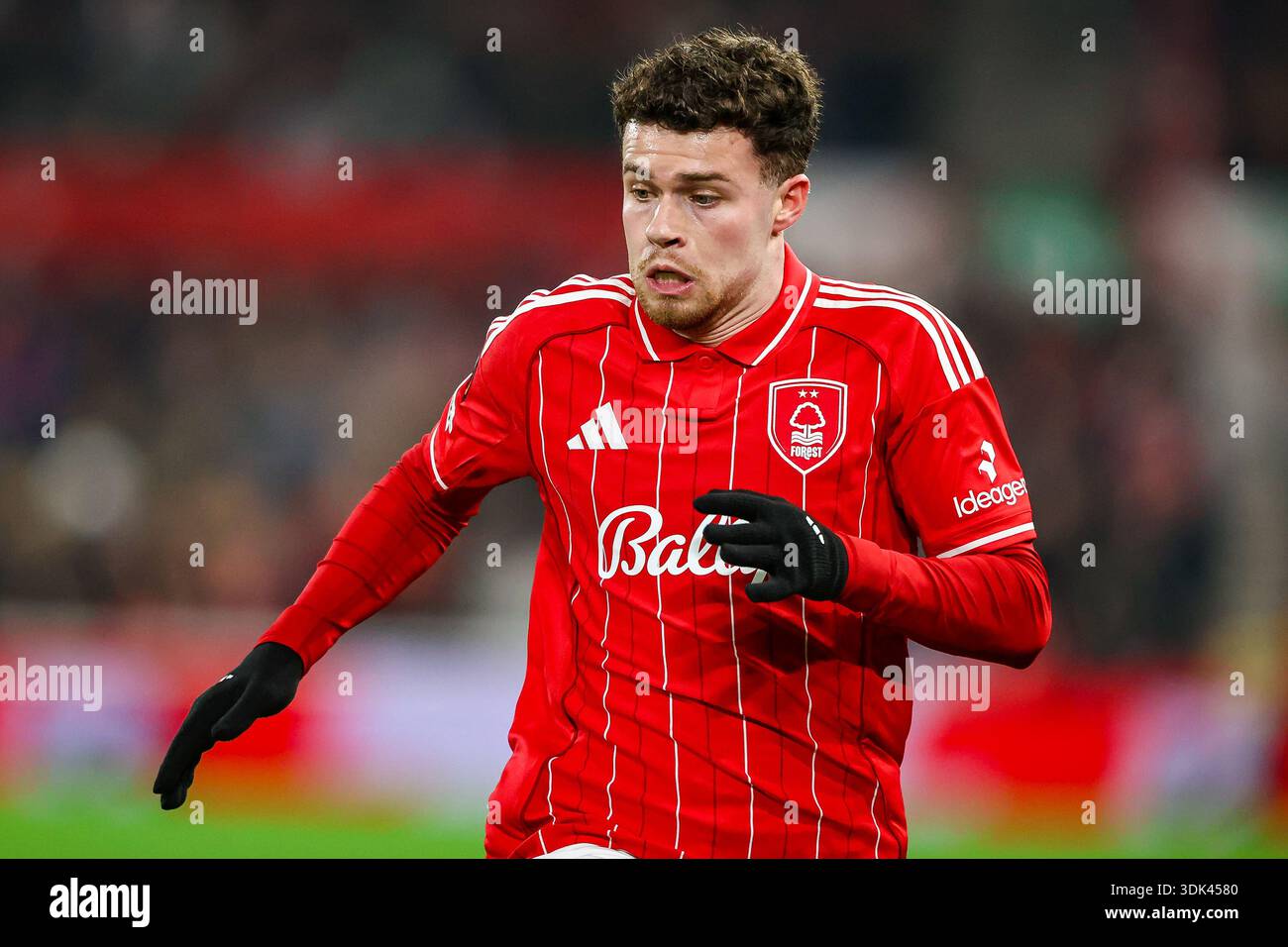 Neco Williams of Nottingham Forest during the UEFA Europa League ...