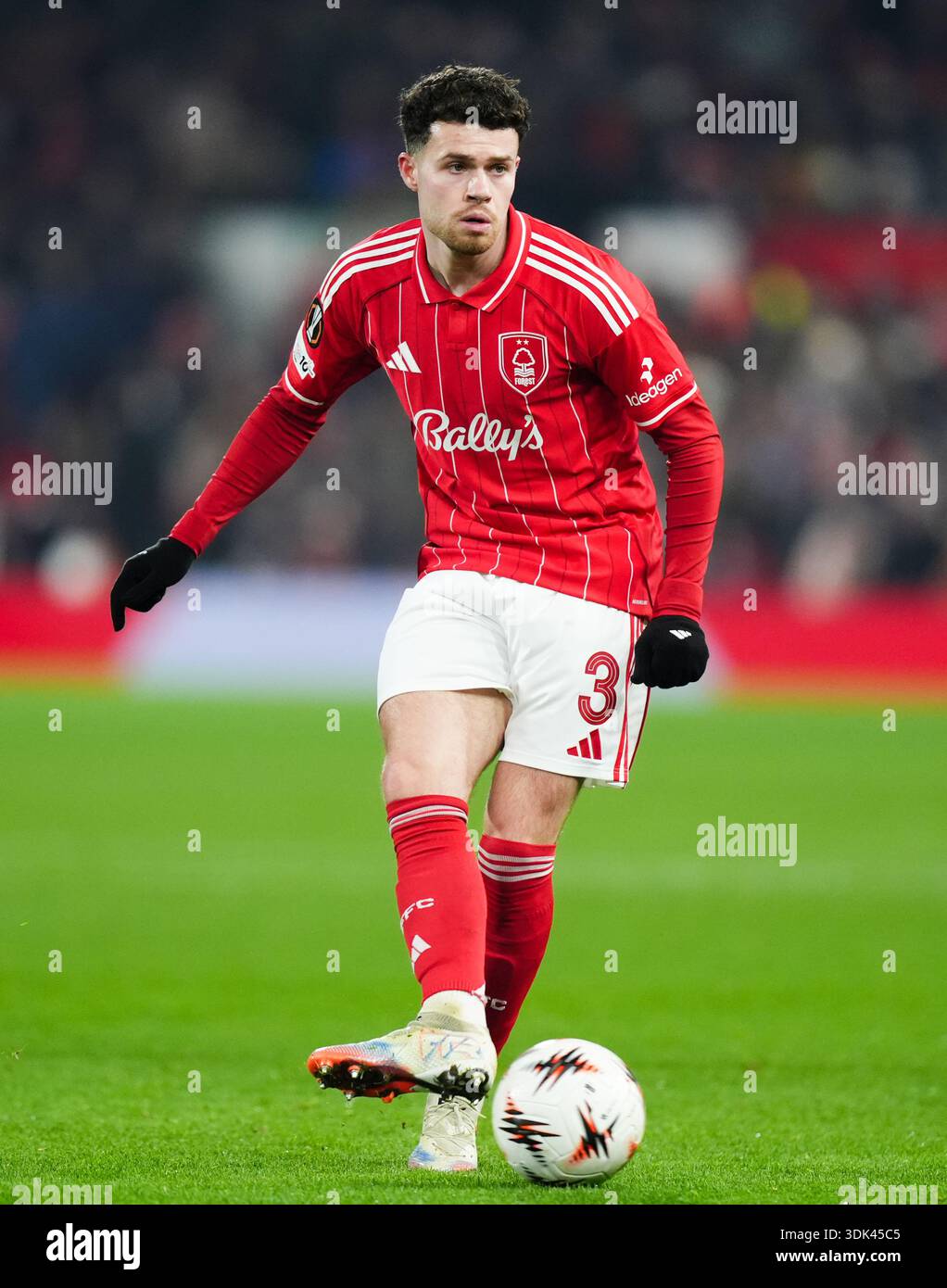 Nottingham Forest's Neco Williams during the UEFA Europa League match ...