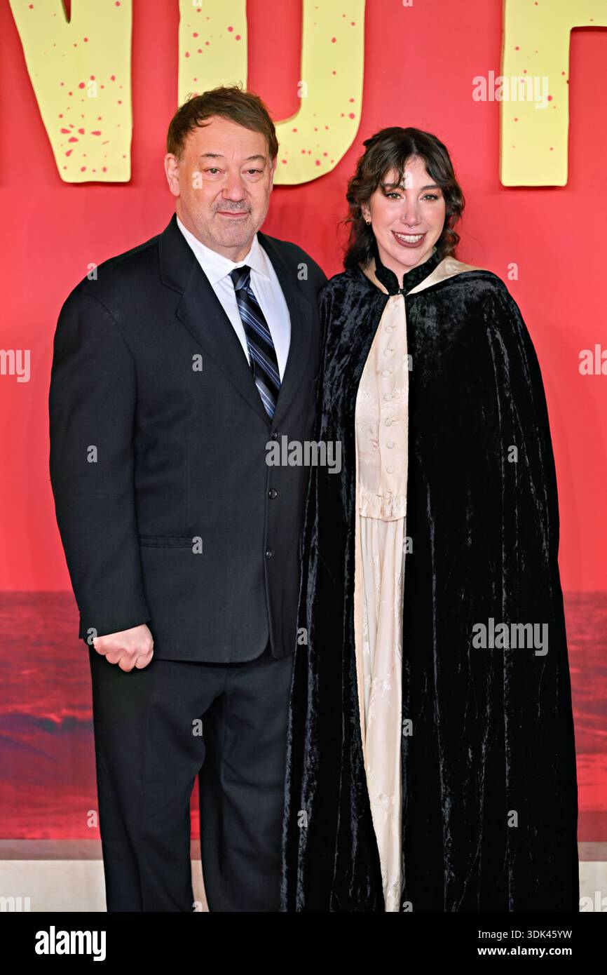 London, England, 29th January 2026: Sam Raimi, Emma Raimi at the UK ...