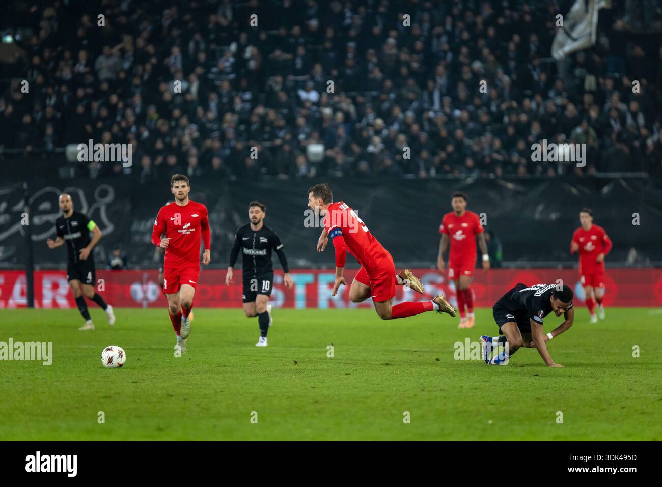 Graz, Austria, 29. January 2026. Pictured left to right Fredrik ...
