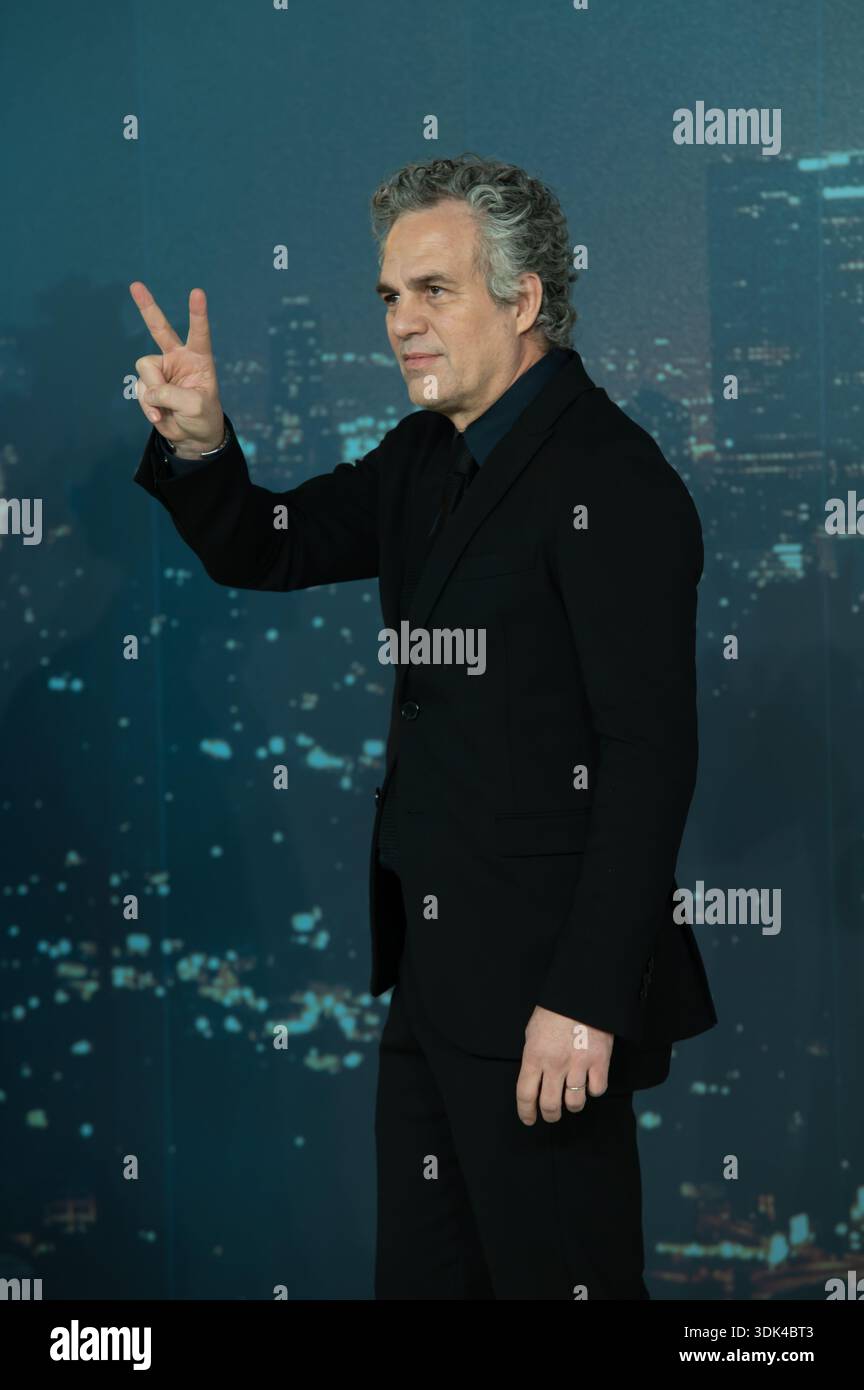 London, United Kingdom. 28th January 2026. Mark Ruffalo arrives at the ...