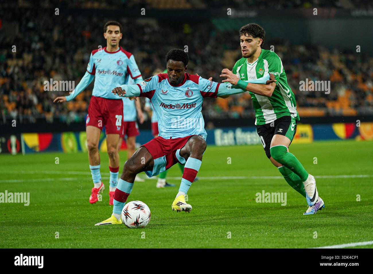 Seville, Spain. 29 january, 2026. Jordan Lotomba (Feyenoord Rotterdam ...