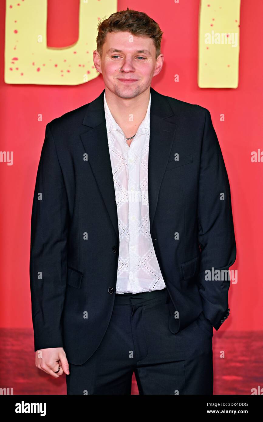 London, England, 29th January 2026: Reece Ward at the UK Premiere of ...