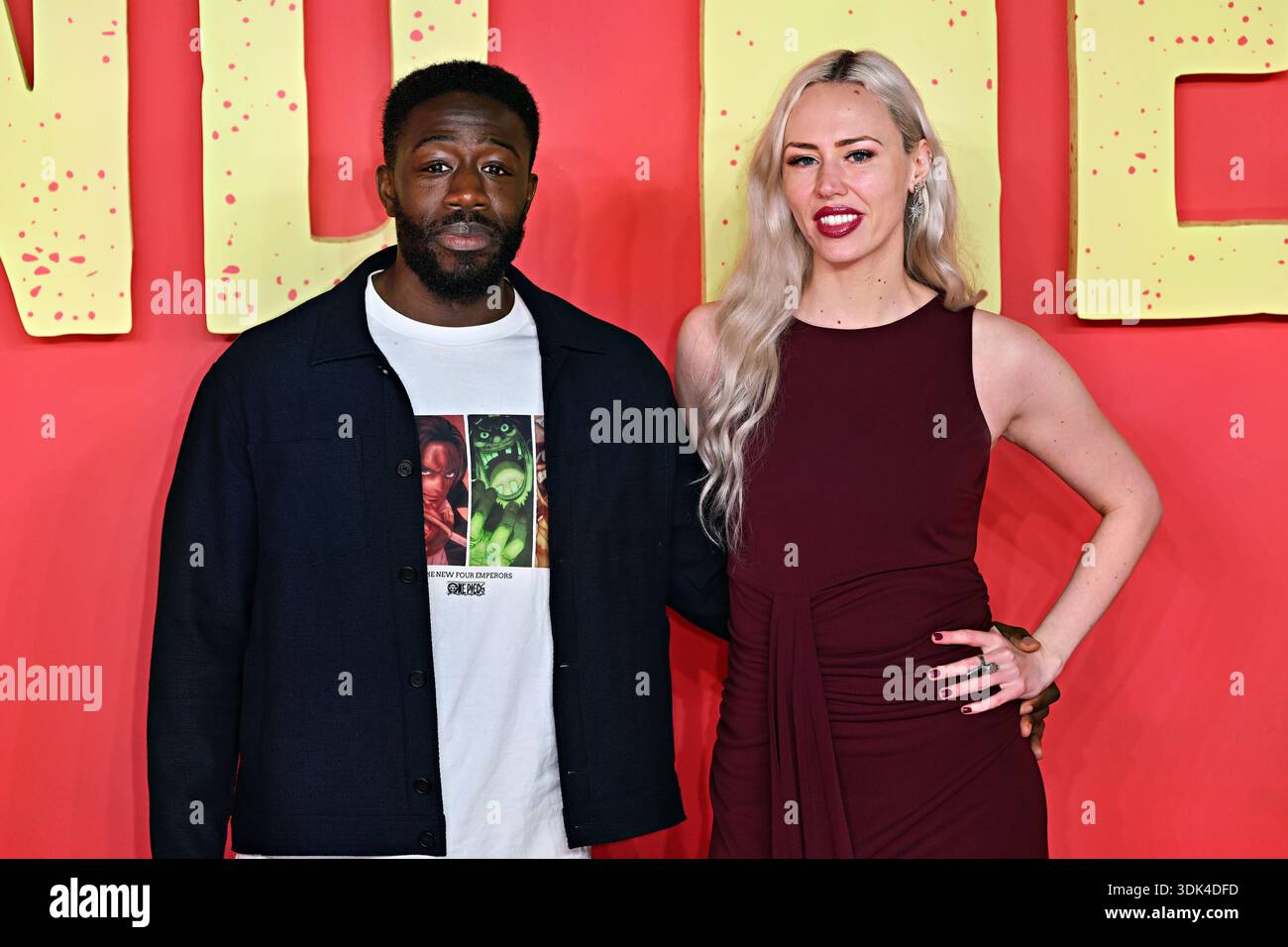 London, England, 29th January 2026: Ross Garshong, Ellie Buckley at the ...