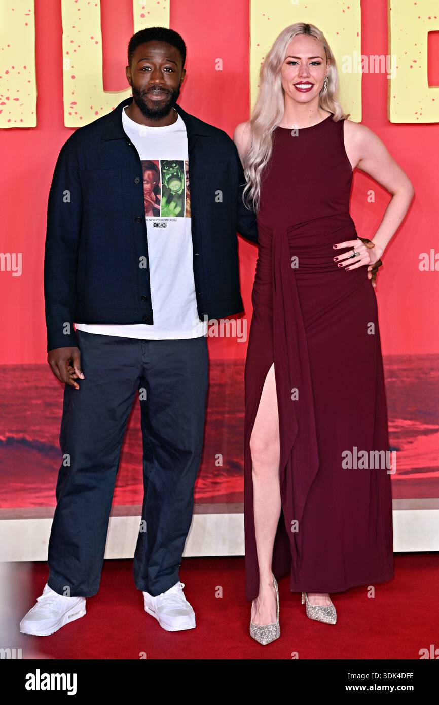London, England, 29th January 2026: Ross Garshong, Ellie Buckley at the ...