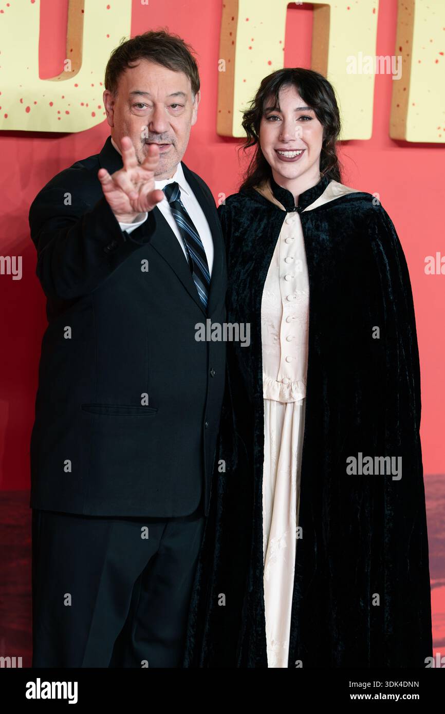 (L-R) Sam Raimi and Emma Raimi attend the "Send Help" UK premiere at ...