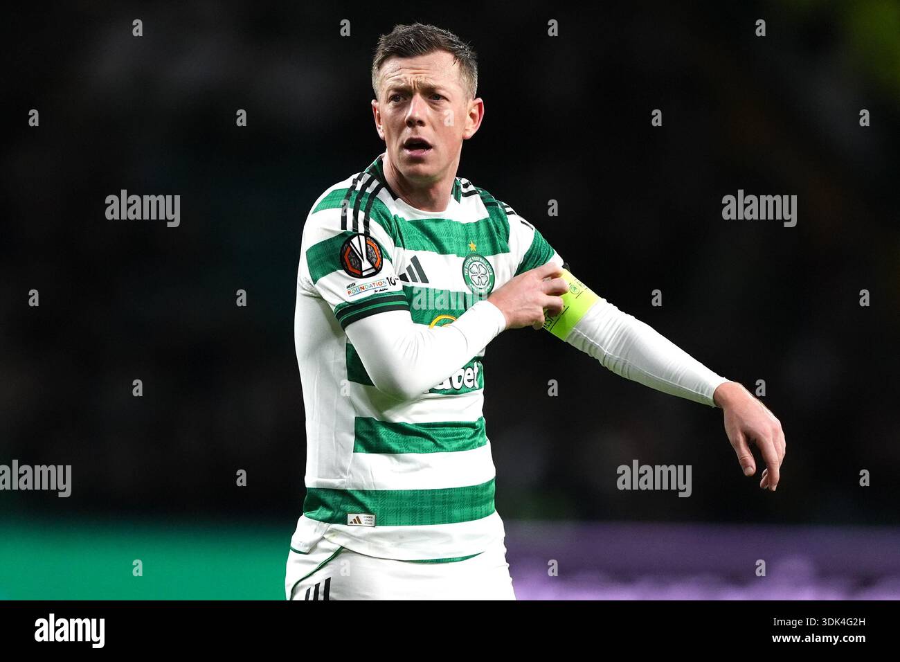 Celtic's Callum McGregor during the UEFA Europa League match at Celtic ...