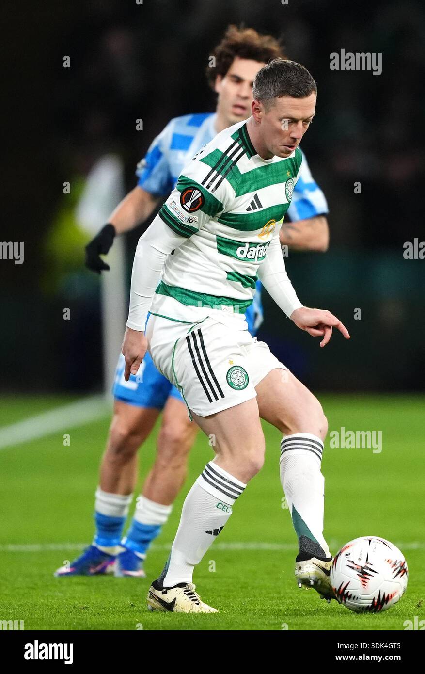 Celtic's Callum McGregor in action during the UEFA Europa League match ...