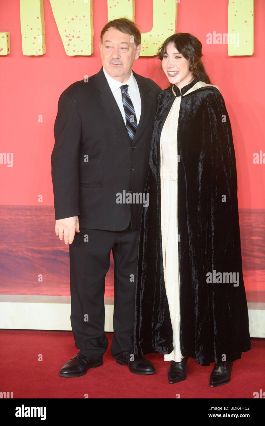 London, UK. 29 Jan, 2026. Pictured: Sam Raimi and Emma Raimi attends ...