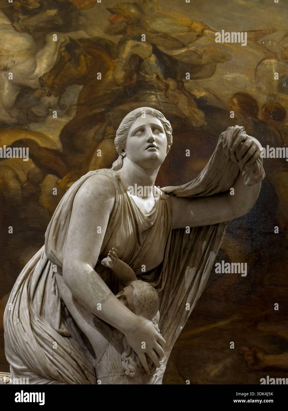 Niobe and her Youngest Daughter, a Roman copy of a Greek original in ...