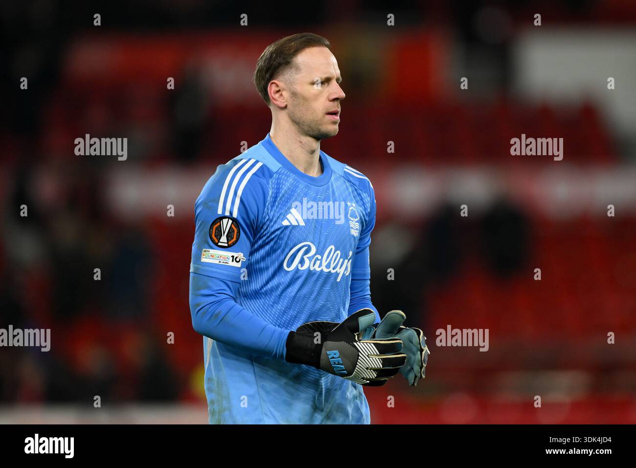 Matz Sels, Nottingham Forest goalkeeper during the UEFA Europa League ...