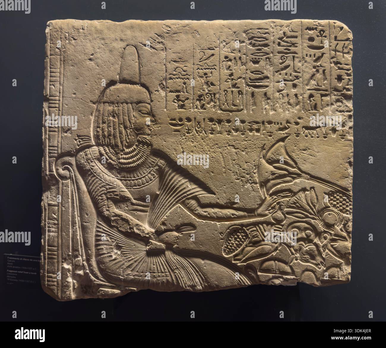 Funerary stele 18th dynasty hi-res stock photography and images - Alamy