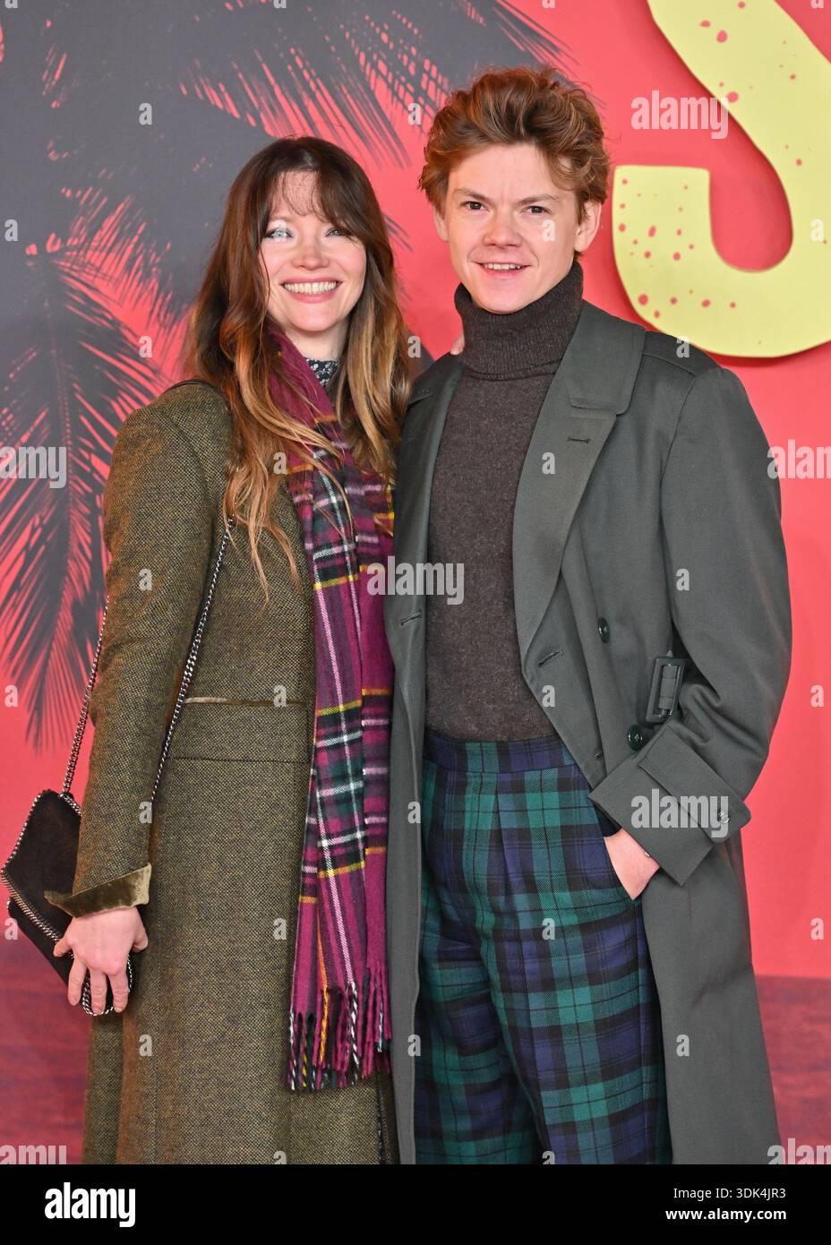 Talulah Riley and Thomas Brodie-Sangster attends "Send Help" UK ...