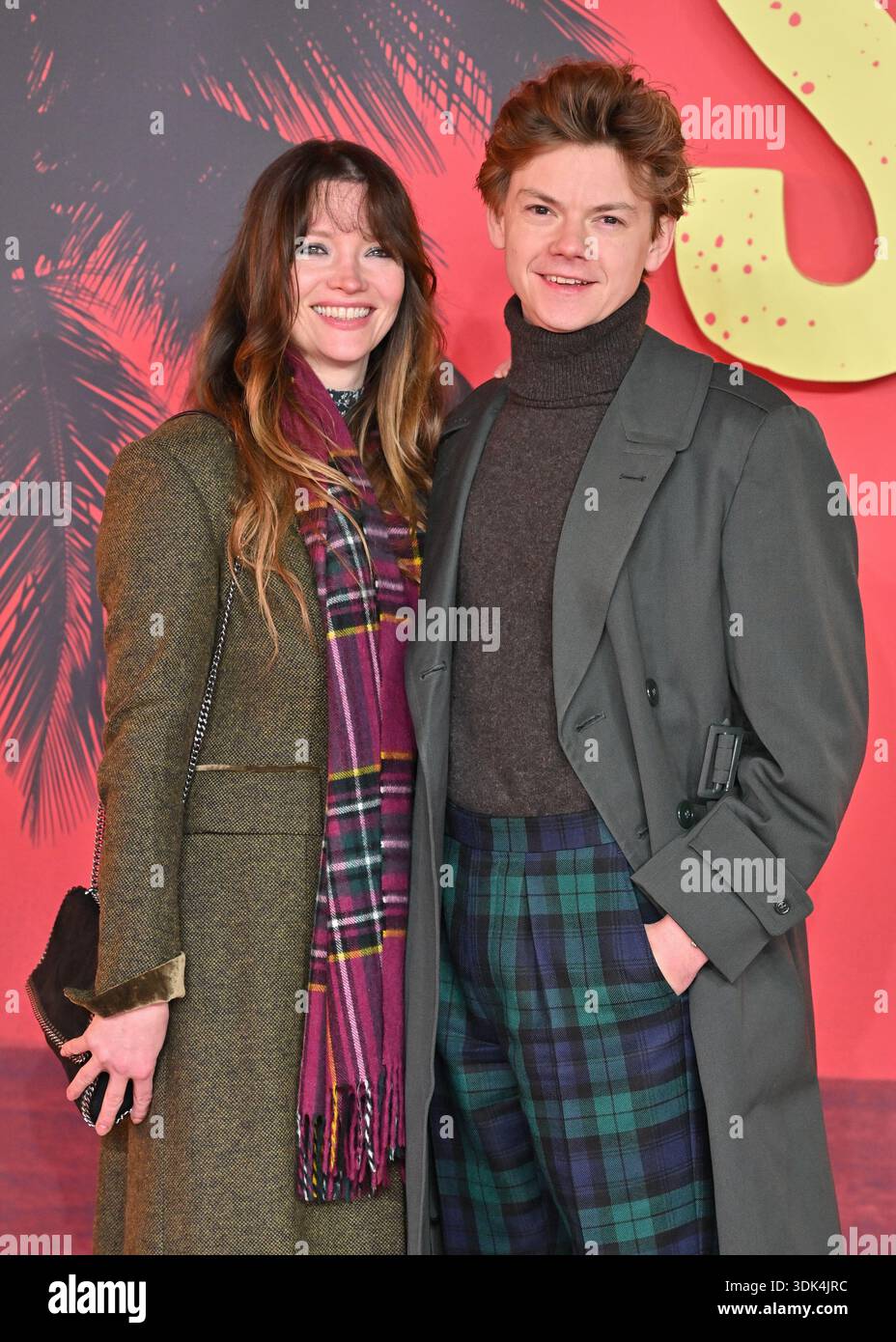 Talulah Riley and Thomas Brodie-Sangster attends "Send Help" UK ...