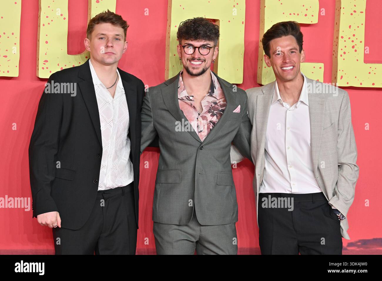 Reece Ward, Jack Butler and Sam Little attends "Send Help" UK Premiere ...