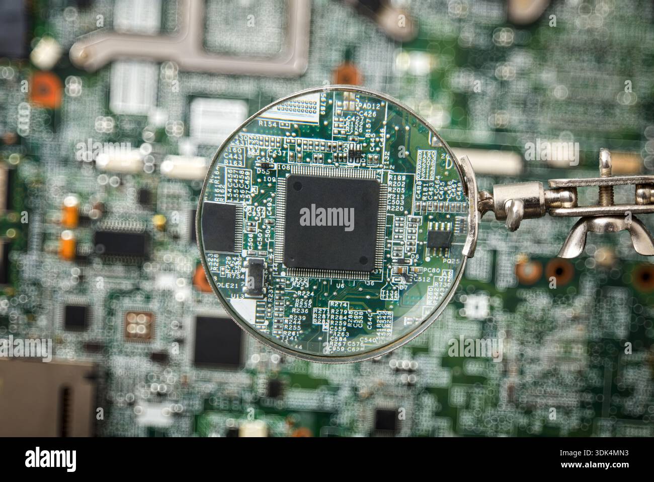 Pcb inspection microscope hi-res stock photography and images - Alamy