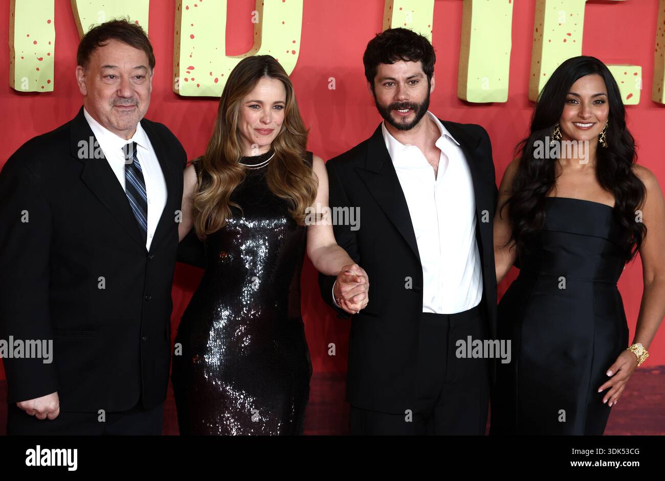 Sam Raimi, Rachel McAdams, Dylan O'Brien and Zainab Azizi attend the ...