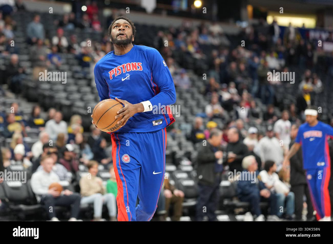 Detroit Pistons forward Paul Reed (7) in the first half of an NBA ...