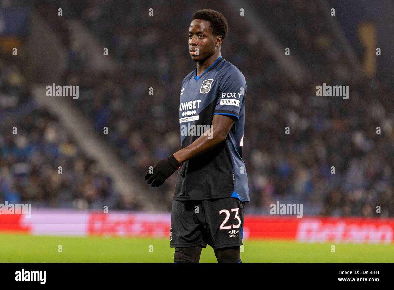 Rangers FC's player Djeidi Gassama seen during the match between FC ...