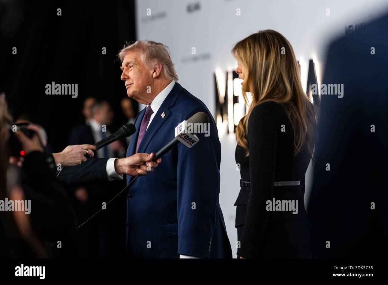 WASHINGTON, DC - JANUARY 29: First Lady Melania Trump & President ...
