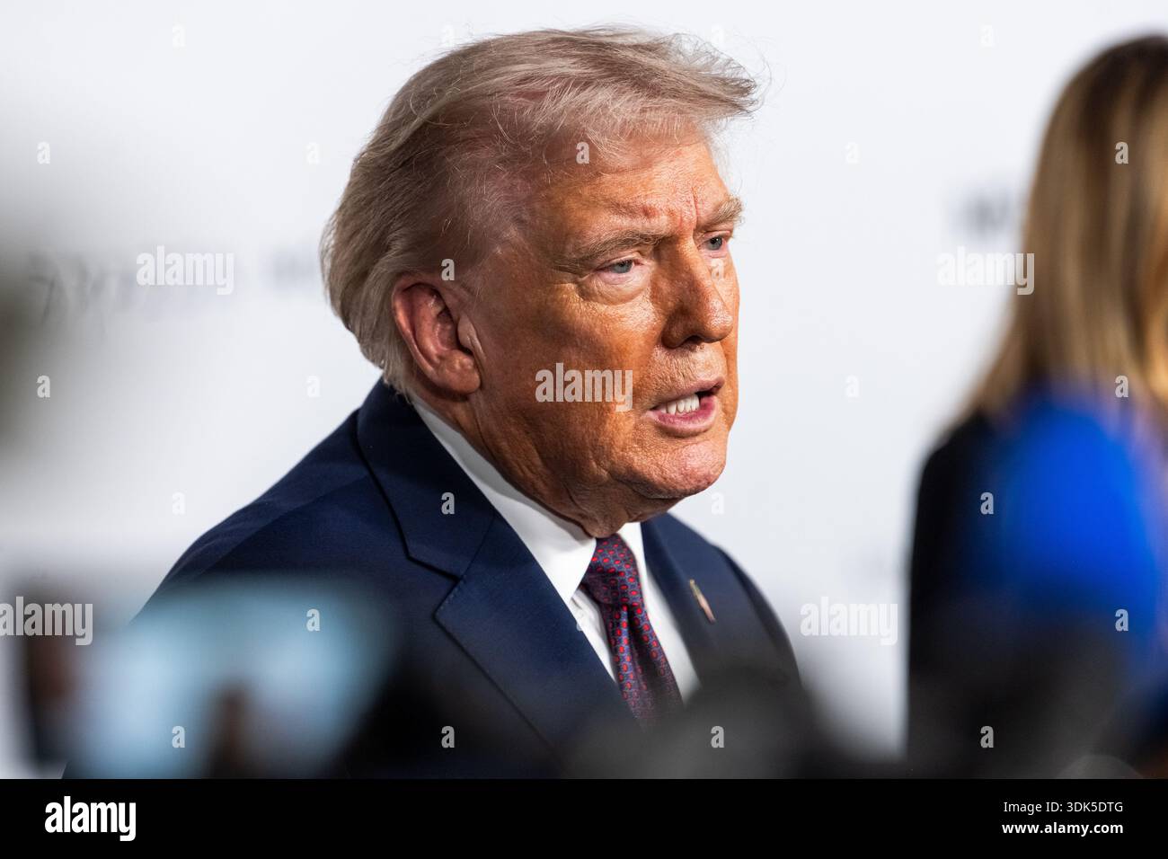 WASHINGTON, DC - JANUARY 29: President Donald Trump at Amazon MGM's ...