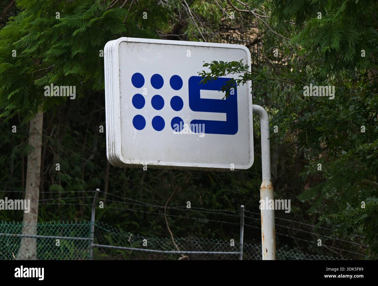 The Channel 9 Brisbane television studio of Nine Entertainment Co is ...