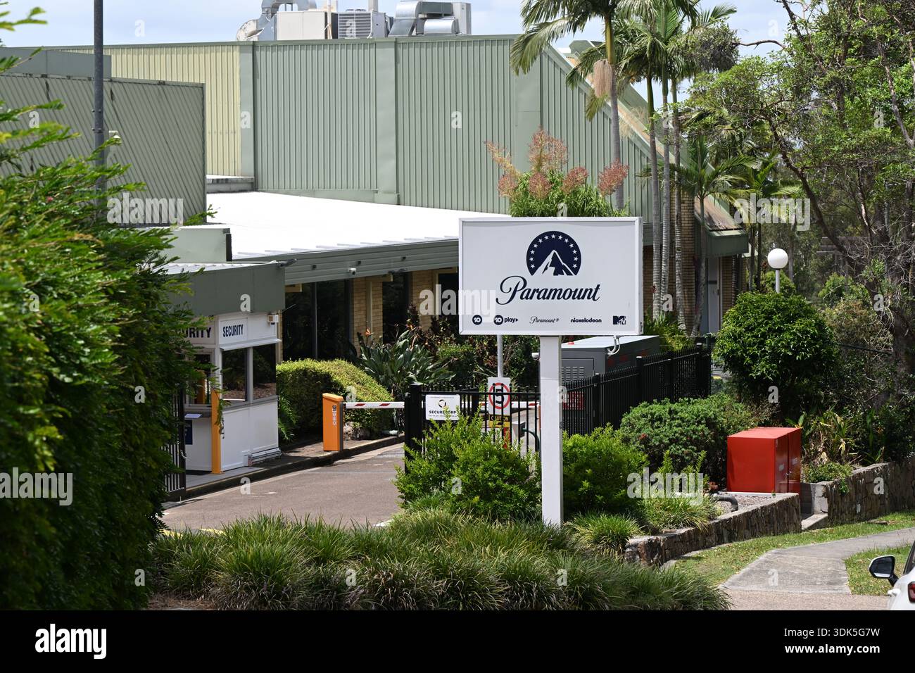 The Network 10 Brisbane television studio owned by Paramount is seen at ...