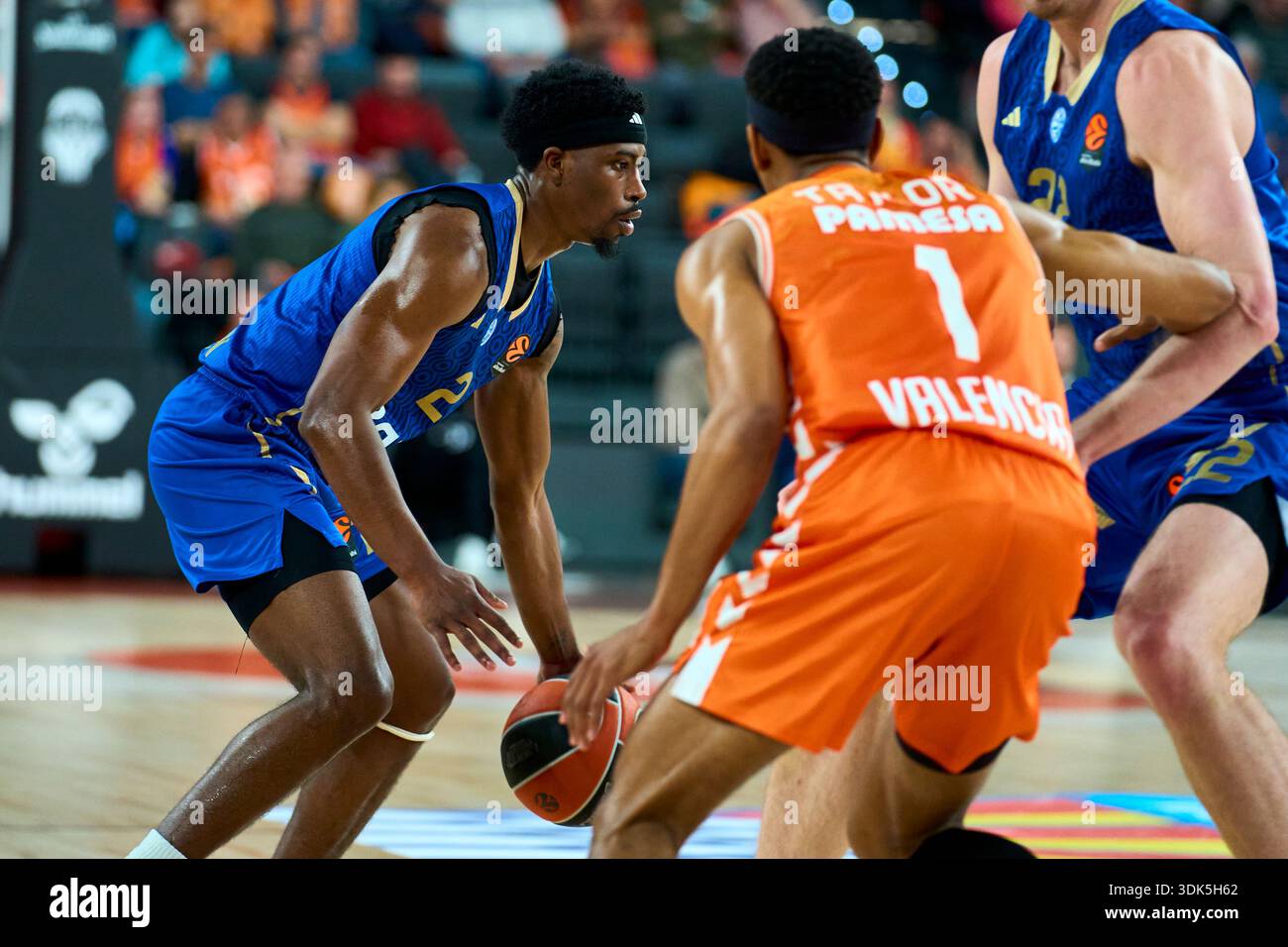 Jeffrey jimmy clark iii of maccabi rapyd tel aviv hi-res stock ...