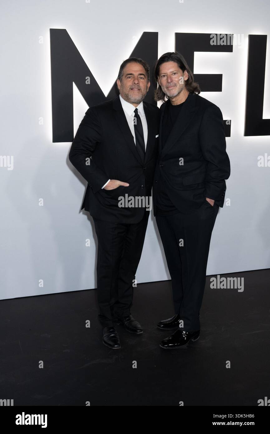 WASHINGTON, DC - JANUARY 29 Brett Ratner and Marc Beckman at Amazon MGM ...