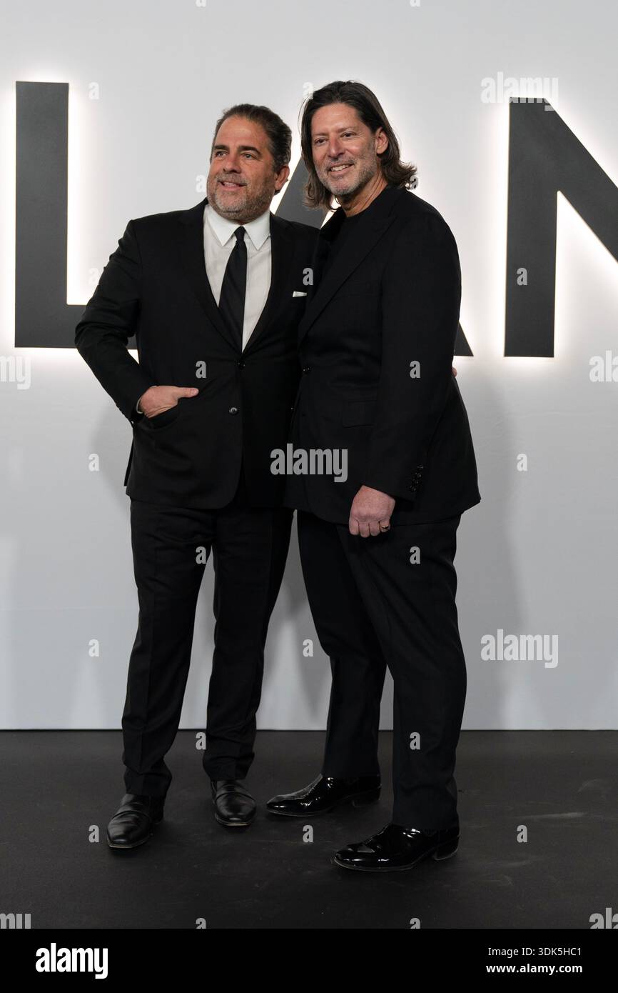 Brett Ratner, left, and Marc Beckman arrive for the premiere of first ...