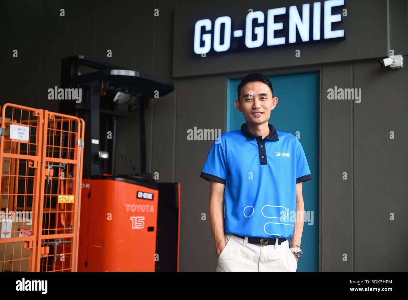 Mr Ang Ming Cong, founder and chief executive officer of smart ...