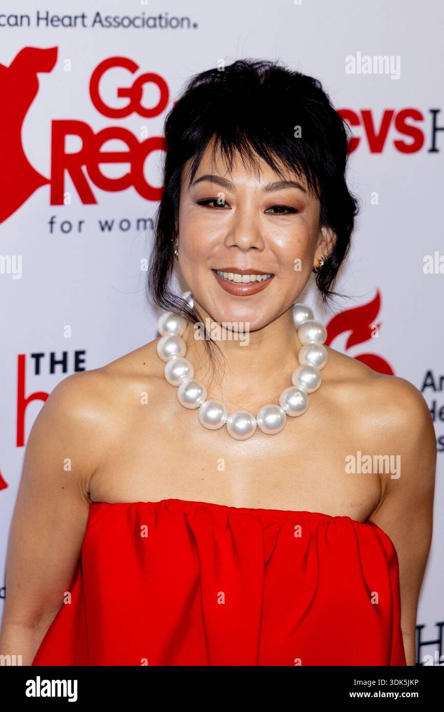 Ali Ahn at arrivals for American Heart Association Go Red for Women Red ...