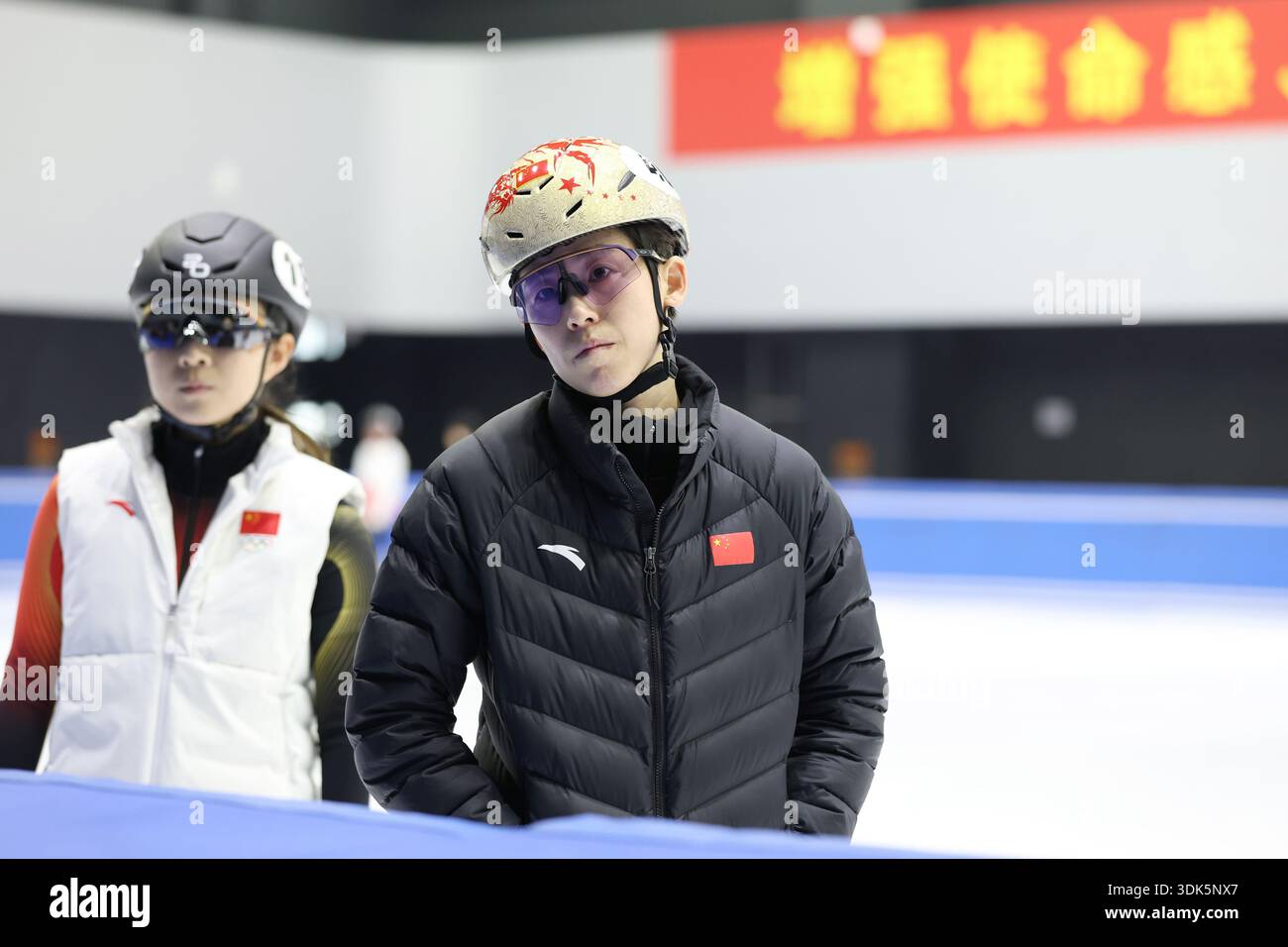 Beijing,China.29th January 2026. The Chinese short track speed skating ...