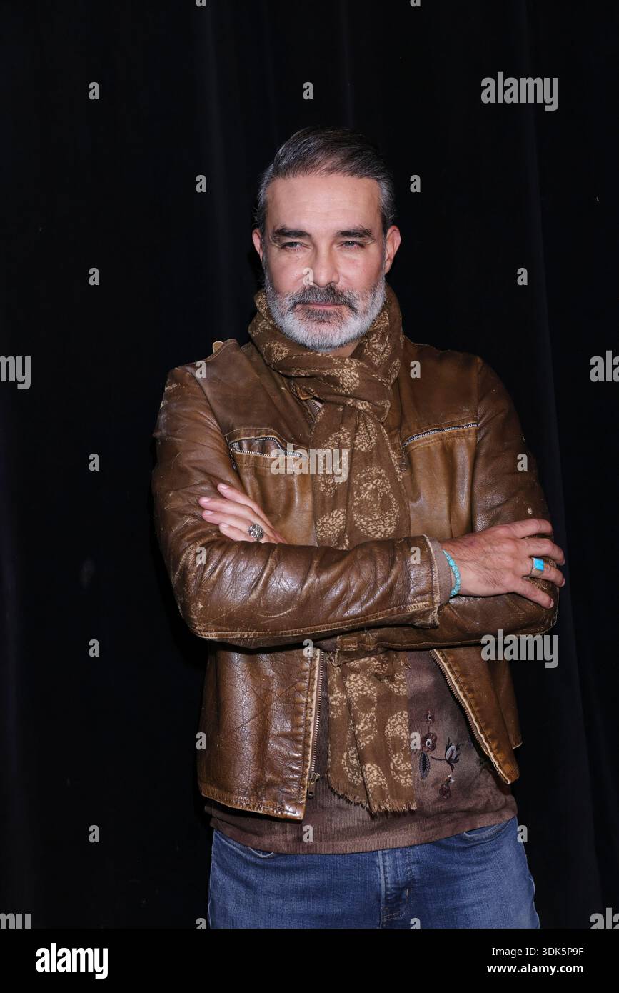Mauricio Islas poses for photos for the ‘Noches de Danzon theater play ...