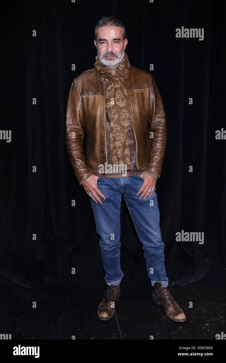 Mauricio Islas poses for photos for the ‘Noches de Danzon theater play ...