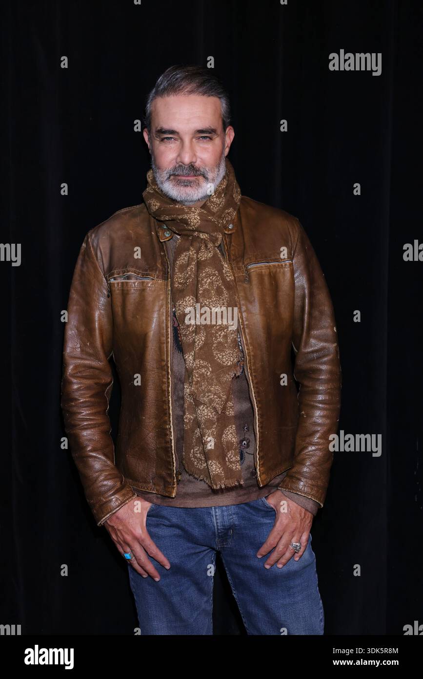 Mauricio Islas poses for photos for the ‘Noches de Danzon theater play ...