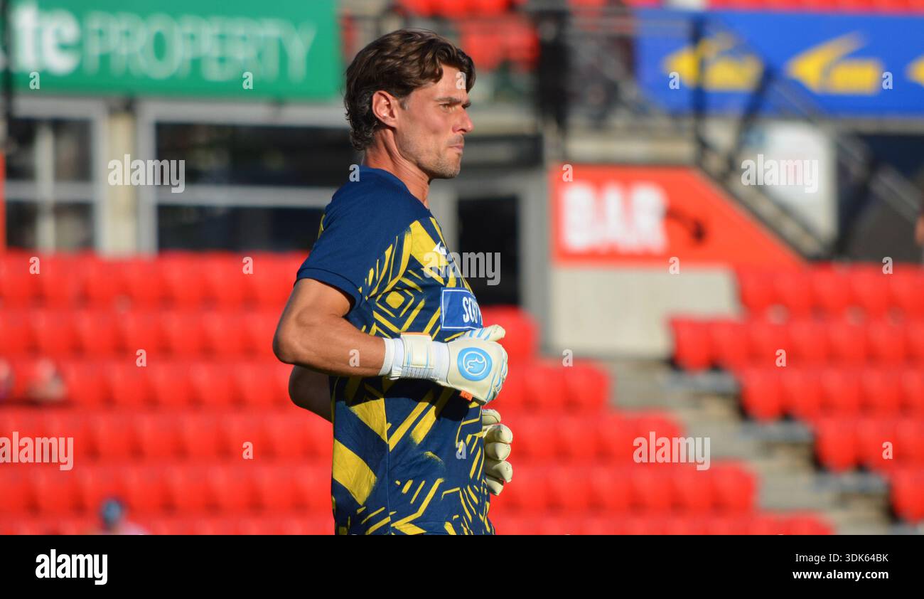 Adelaide, Australia. 30th Jan 2026. Adelaide United's Joshua Smits ...