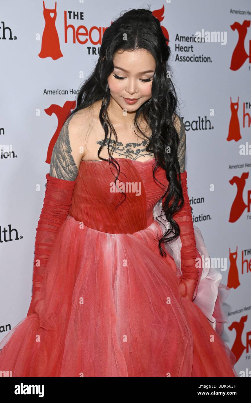 Bella Poarch attends the American Heart Association's Red Dress ...