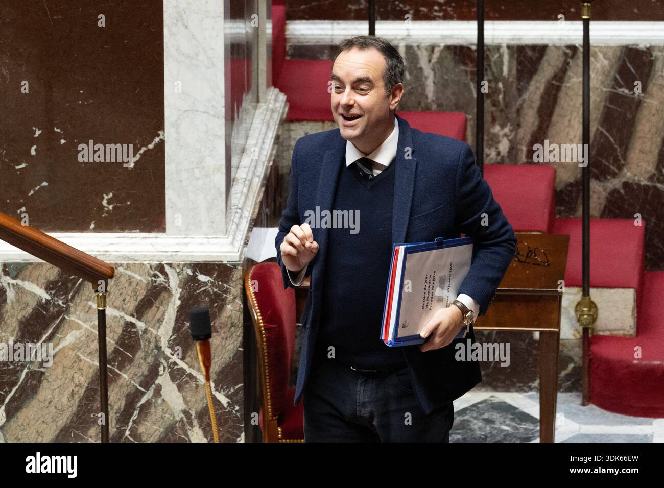 French Prime Minister Sebastien Lecornu arrives to use a third 49.3 ...
