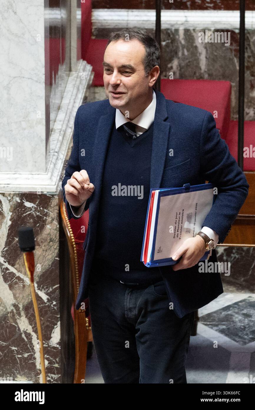 French Prime Minister Sebastien Lecornu arrives to use a third 49.3 ...