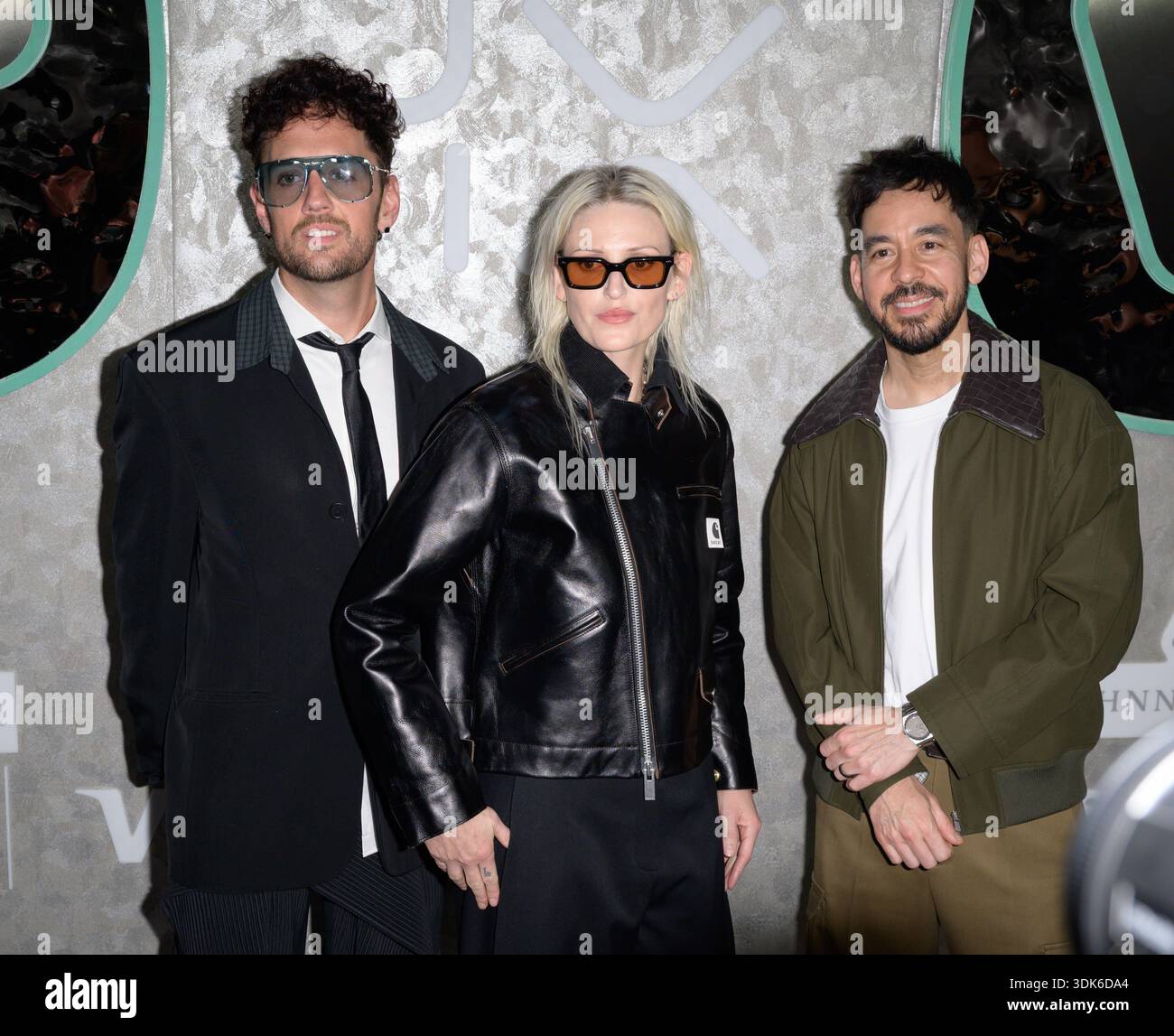 LOS ANGELES, USA. January 29, 2026: Colin Brittain, Emily Armstrong ...
