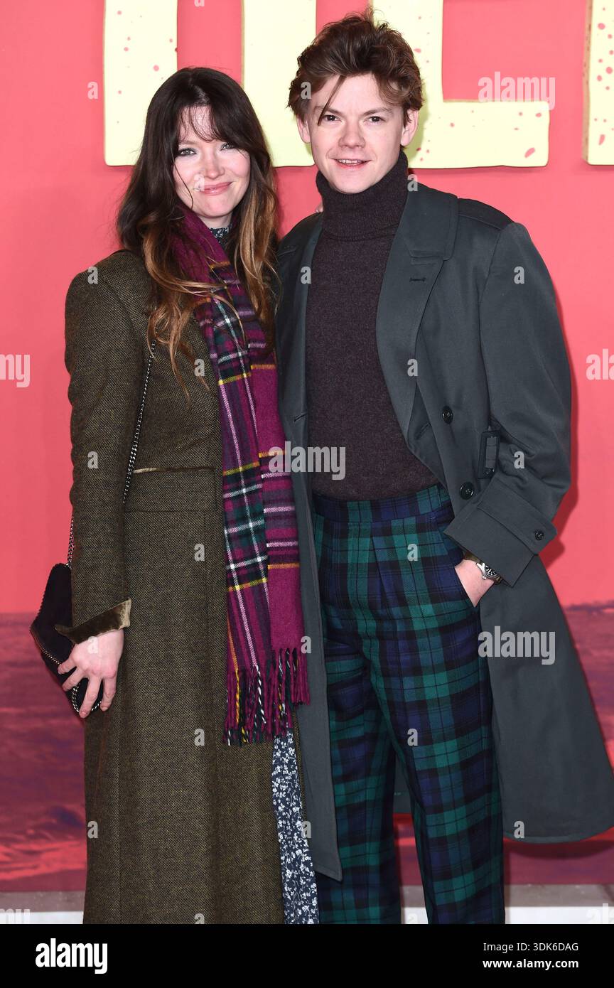 Talulah Riley und Thomas Brodie-Sangster bei der Premiere des Kinofilms ...