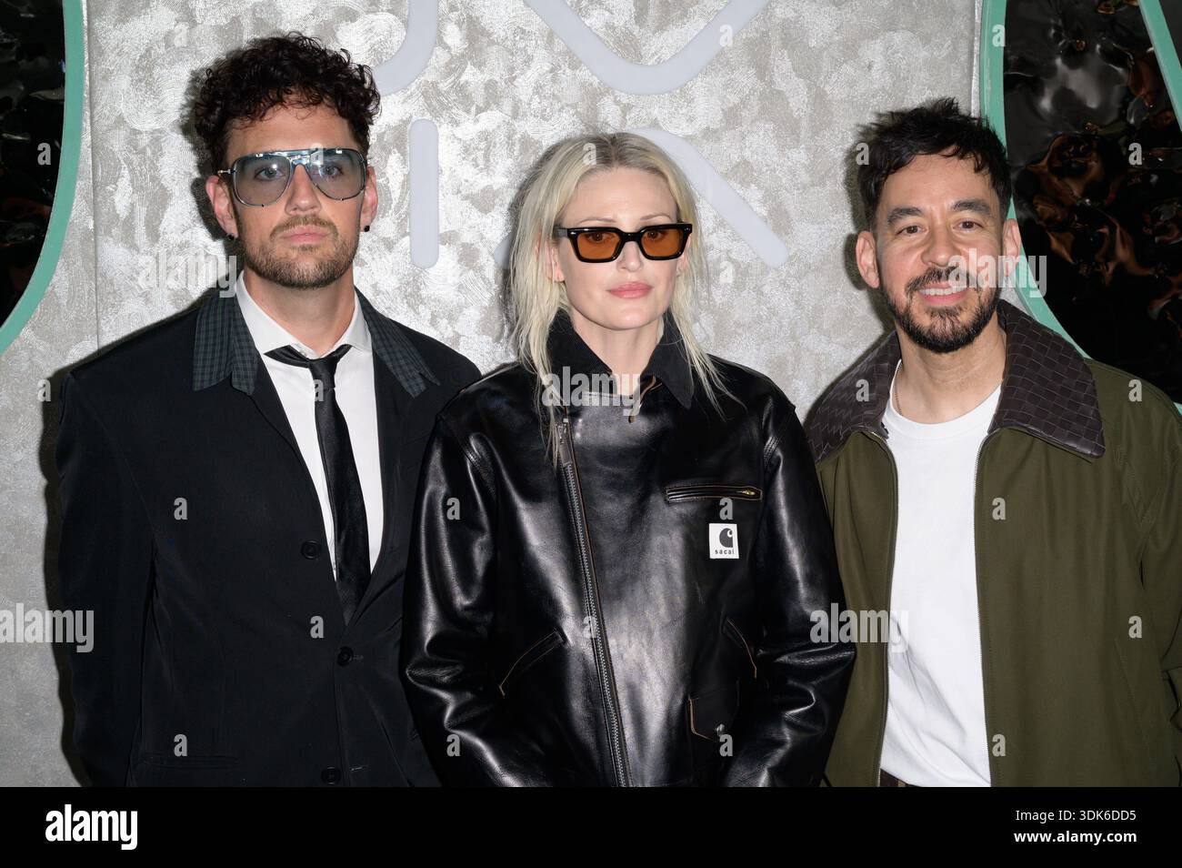 LOS ANGELES, USA. January 29, 2026: Colin Brittain, Emily Armstrong ...