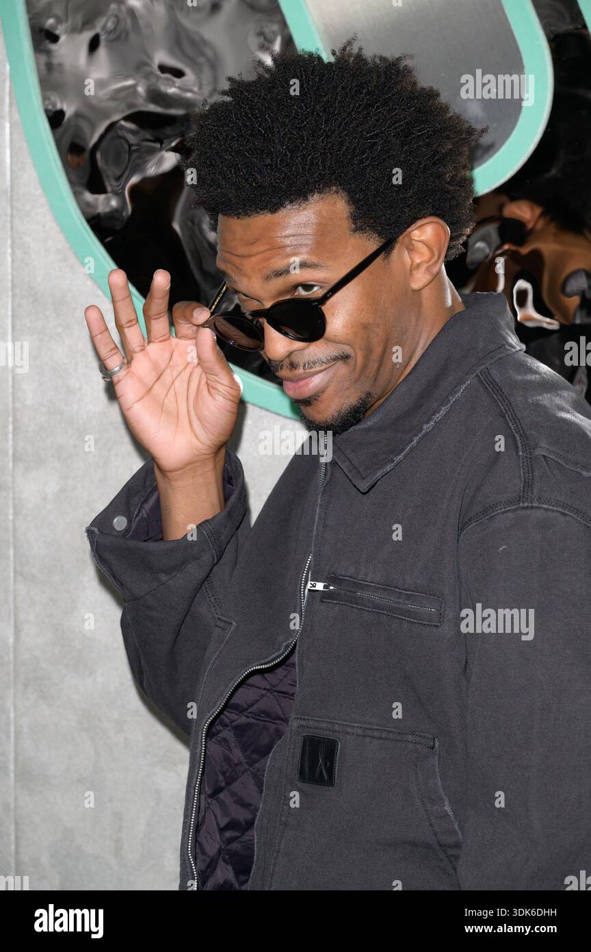 LOS ANGELES, USA. January 29, 2026: Camrus Johnson at Warner Music ...