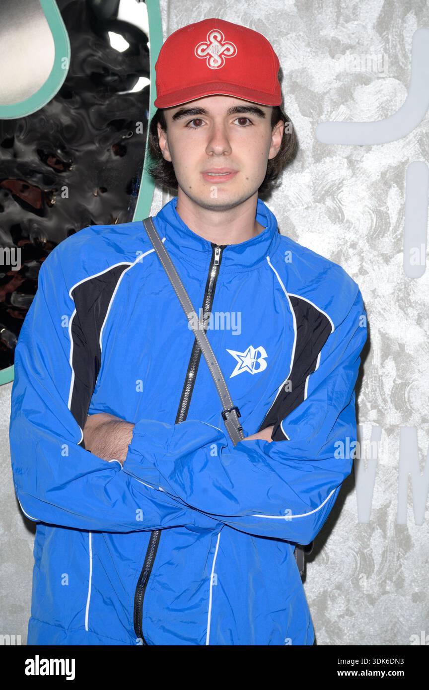 LOS ANGELES, USA. January 29, 2026: Johnnie Hartman at Warner Music ...