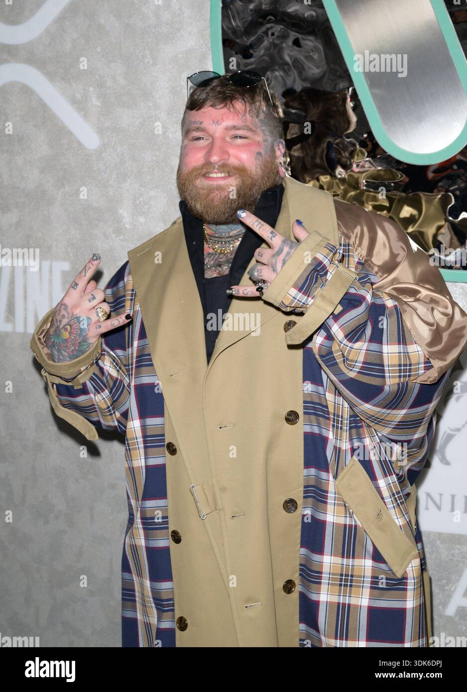 LOS ANGELES, USA. January 29, 2026: Teddy Swims at Warner Music Group ...