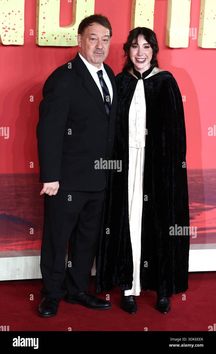 Sam Raimi and daughter Emma Raimi attend the Send Help UK premiere at ...